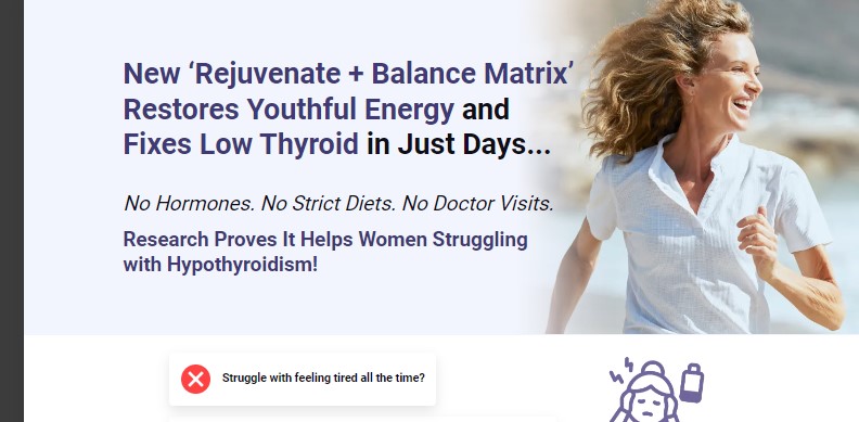 Science Natural Supplements - New ‘Rejuvenate + Balance Matrix ...