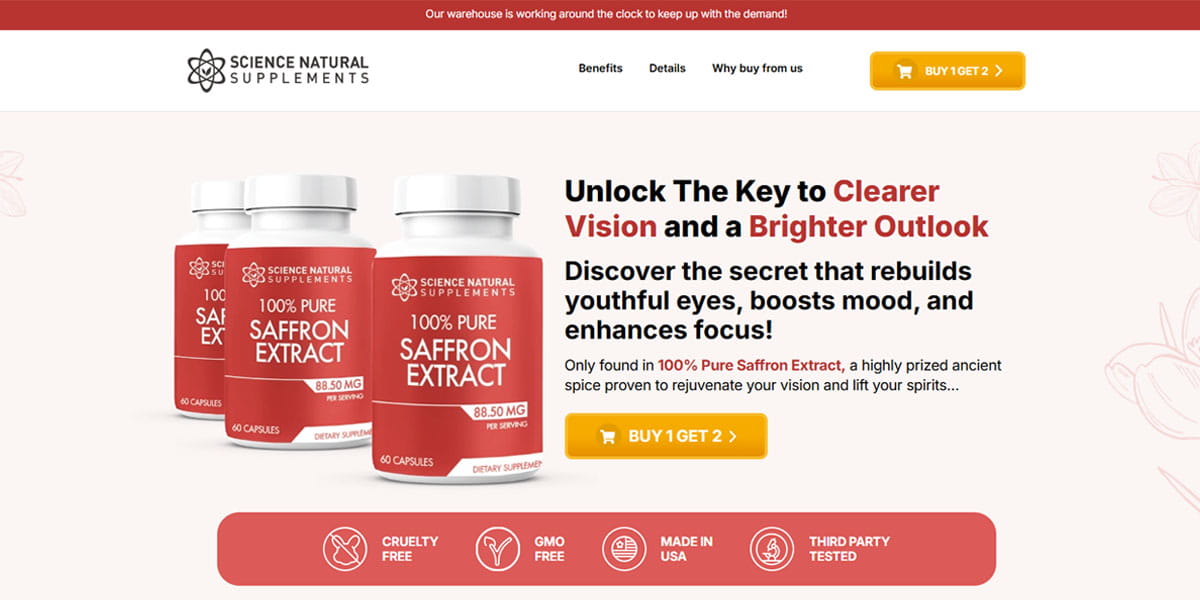 Science Natural Supplements - Unlock The Key to Clearer Vision and a ...
